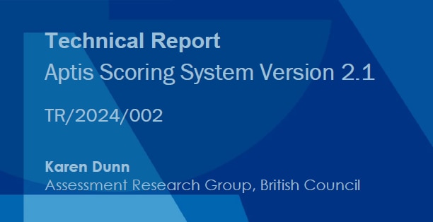 Aptis Scoring System V2.1 | British Council