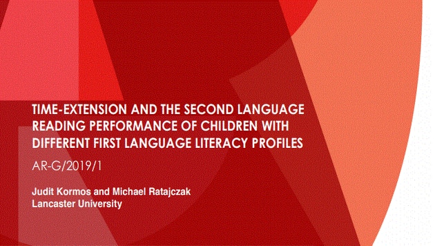Time Extension and the Second Language Reading Performance of Children ...